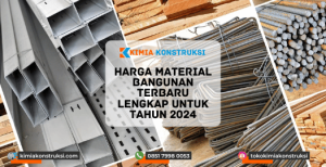 Harga Material Bangunan Terbaru Lengkap untuk Tahun 2025