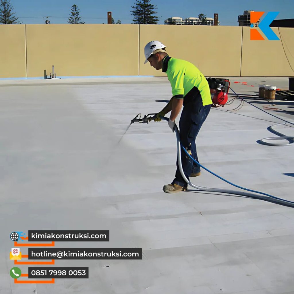2025 - Aplikator Jasa Waterproofing Atap Gedung per m2 Berkualitas